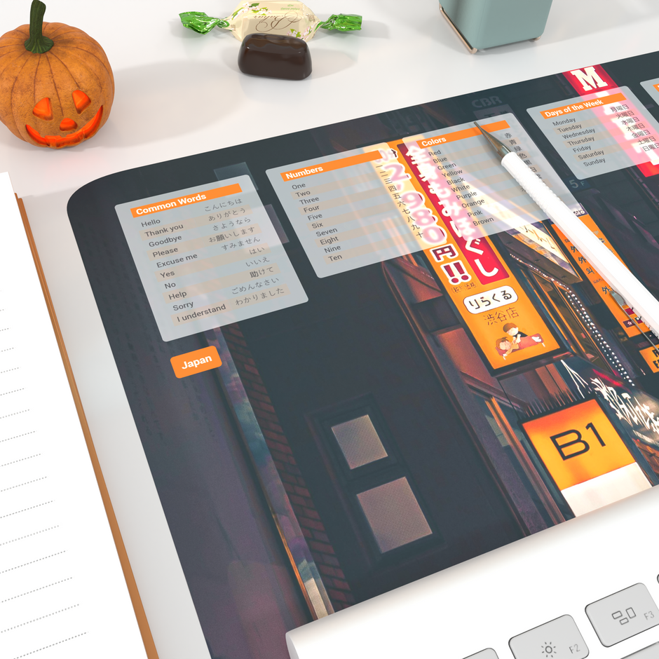 Language Desk Mats – Summon The JSON