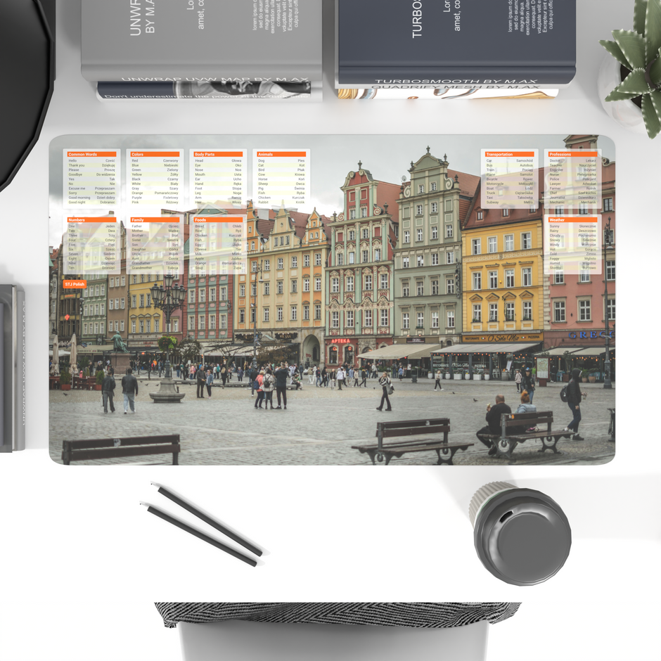 Language Desk Mats – Summon The JSON